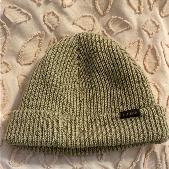 Filson | Accessories | Filson Green Ribbed Knit Hat | Poshmark